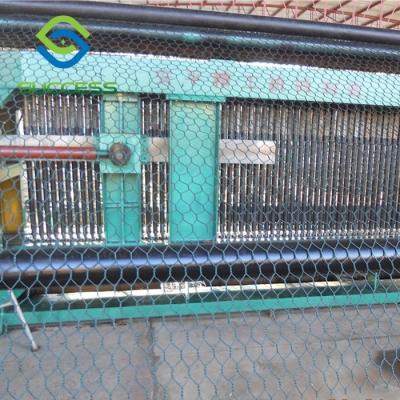 China PLC Stop Automatic Control Gabion Mesh Machine Knitting The Wire Mesh With Hole Size 6x8 8x10 10x12 12x15 Ensuring Consistent Mesh for sale