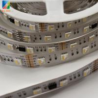 China DC24V DMX512 LED Flexible Strip Light RGBW 60LEDS/M 20pixels/M for sale
