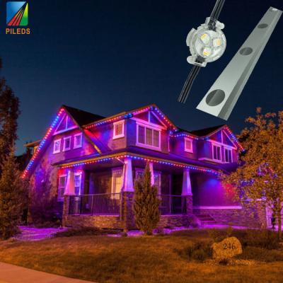 China UCS2904 RGBW LED Point Light 30mm 12V Ip67 Smd 5050 For Christmas Holiday for sale