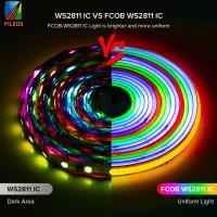 China Commercial Magic COB LED Strip Dream Full Color DC 24V Addressable for sale
