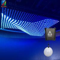 China Customized DMX RGB LED Lifting Ball Wireless Control Kinetic Light Up Down for sale