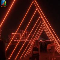 China Addressable Pixel LED Tube Light SMD RGB 5050 for Stage Lighting for sale