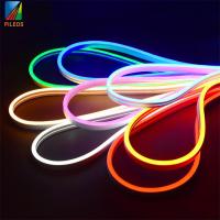 China 6x12mm IP65 LED Neon Strip , 12V Silicone Flexible LED Neon Tube For Christmas Decoration for sale