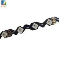 China S Shaped LED Pixel Strip 5V 12V Addressable WS2815 RT1809 SK6813 for sale