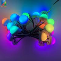 China 12V Pixel Outdoor String Ball Lights Digital RGB WS2801 WS2811 for sale