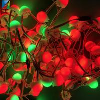 China 12V Pixel Outdoor String Ball Lights Digital RGB WS2801 WS2811 for sale
