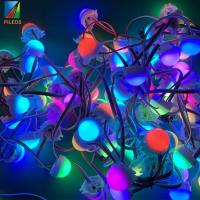 China 12V Pixel Outdoor String Ball Lights Digital RGB WS2801 WS2811 for sale