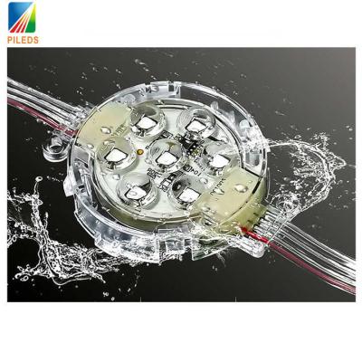 China Outdoor Pixel LED Point Light Source IP67 Waterproof Addressable 24V for sale
