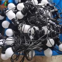 China Commercial LED Point Light , Warm White festoon string lights outdoor 24V 10m 20m for sale