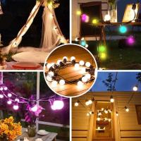 China Commercial LED Point Light , Warm White festoon string lights outdoor 24V 10m 20m for sale