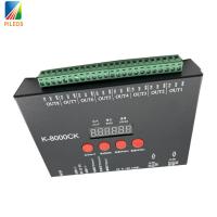 China K8000CK Digital DMX LED Controller With SD Card LedEdie Software Programming for sale