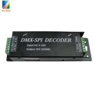 China DC5v 24v Dmx To Spi Pixel Decoder 3 Pin For Rgb LED Strip control for sale