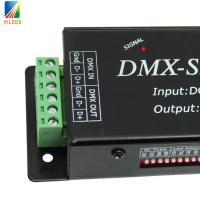 China DC5v 24v Dmx To Spi Pixel Decoder 3 Pin For Rgb LED Strip control for sale