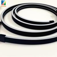 China WS2811 LED Neon Strip , Black Color Silicone Neon Light Full RGB Color Temperature for sale