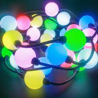 China Outdoor Motif LED Point Light , Ball Shaped Christmas Lights 3D Luminous 50MM for sale