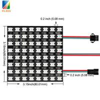 China 8x8 RGB LED Matrix Panels , LED Pixel Screen APA102C WS2812B SK6812 for sale