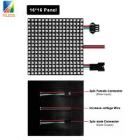China Flexible Addressable LED Matrix Panels 5050 SMD WS2812B 16x16 for sale