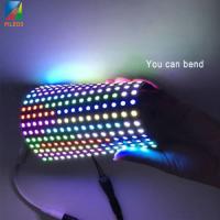 China Flexible Addressable LED Matrix Panels 5050 SMD WS2812B 16x16 for sale