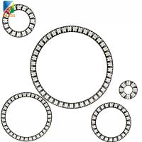 China DC5V WS2812 LED Pixel Ring Addressable RGB Full Color 1000cd/M2 Brightness for sale