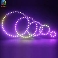 China Addressable Pixel LED Circle DC 5V WS2812 5050 RGB Full Color for sale