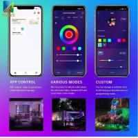 China Smart App Control LED Christmas String Light RGB Bluetooth USB For Wedding Holiday for sale