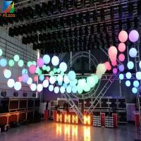 China Sphere LED Lifting Ball , DMX Kinetic Ball For Stage Lighting for sale