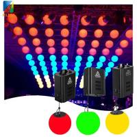 China Sphere RGB LED Lifting Ball 15cm 20cm Dia For Lighting Entertainment for sale