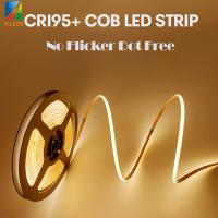 China 10W 24V FOB LED Strip , COB Rope Light 768leds Waterproof 1440lm/m for sale