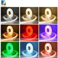China 12v 24v COB LED Strip Light 480led Flexible With CE ROSH Certificate for sale
