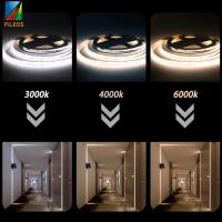 China DC12V 24V LED Ribbon Tape Light Strip 480leds 8mm IP20 Dotless Flexible for sale