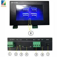 China XB-C100 DMX LED Controller RGBW RGB DMX Address Writer 5 Pin for sale