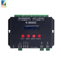 China Offline 8 Ports K-8000C LED Controller Programmable For Intelligent Lighting Solution for sale