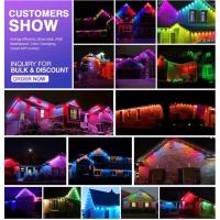China 30mm Dia Outdoor LED String Light Ip65 Wifi Control For Christmas for sale