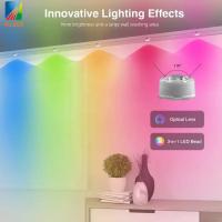 China RGBIC LED Christmas Lights Under Eaves IP68 Waterproof For Outdoor Decoration for sale
