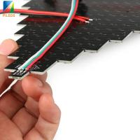 China Pixel DIY LED Dot Matrix Screen Triangle Shape WS2812 Full Color Spliceable for sale