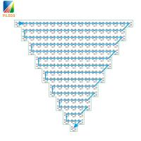 China Ws2812 LED Matrix Panels Synchronization Control System With Wide Viewing for sale