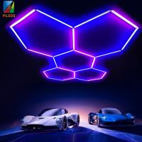 China PILEDS LED Digital Pixel Tube RGB Pixel Bar/Stage Light With Honeycomb Shape For Ceiling Project Bar Club Hotel for sale