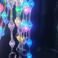 China 20mm 23mm 25mm Transparent Crystal RGB Pixel Ball Flexible Soft 3D LED Point Light for sale
