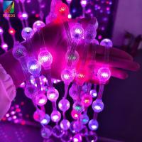 China 20mm 23MM Pixel Led 3D Ball Smart RGB SM16703 Full Color DC12V 6pcs SMD3535 Waterproof IP68 for sale