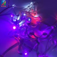China DMX RGBW 20MM LED Pixel Light String IP67 Landscape Lighting Christmas Holiday Home Decor Dual Signal Breakpoint Continuation for sale