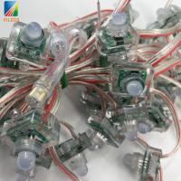 China DC12V RGB WS2811 IP68 Waterproof LED Module 12mm Square LED String Pixel Point Lights for Outdoor Use for sale