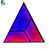 China RGBIC Programmable Triangle Lamp Addressable DMX LED Panel for Bar Lights Stage Event Disco DJ Night Club Decor for sale