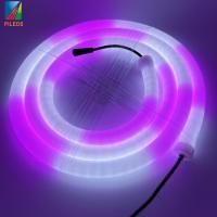 China WS2815 WS2811 360 Degree Addressable RGB LED Neon Strip Customized 120 LEDs/m IP65 Rated 12V/24V Neon IC Light for sale