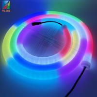 China 30mm Diameter 360 Degree Flexible LED Neon Strip Tube IP66 Length Silicone Body for Bar Club Christmas Decorations Holiday Lighting for sale