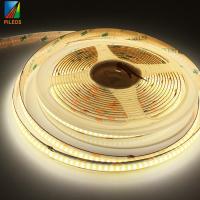 China 624led/m 24V 14W/m Dual White COB Led Strip CCT Tunable 2700K to 6500K Cri 90 Color Temperature Adjustable for sale