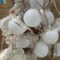 China 50mm Diameter Circular Cover LED Pixel Light SPI Dual Signal Breakpoint Resume 1.68w RGB LED Point Light Source Entertainment for sale
