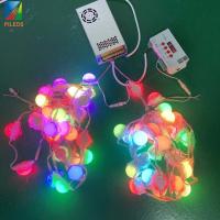 China 50mm Diameter Circular Cover LED Pixel Light SPI Dual Signal Breakpoint Resume 1.68w RGB LED Point Light Source Entertainment for sale