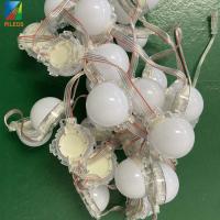 China 50mm Diameter Circular Cover LED Pixel Light SPI Dual Signal Breakpoint Resume 1.68w RGB LED Point Light Source Entertainment for sale