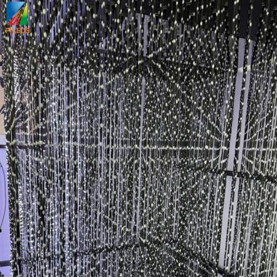 China 20C-50C Control System SPI Control 3D DMX LED Ball RGB Full Colour LED Sphere String Lights 3D Artnet LED Display Pixel Light for sale