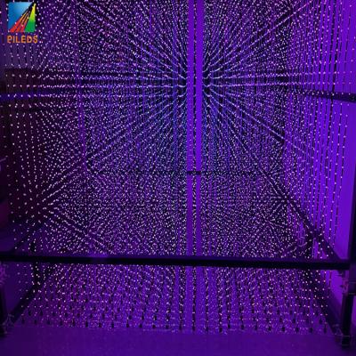 China 360° Viewing Angle LED Matrix Panels with Conventional 2 Meters Height and IC RGB Color Temperature for sale